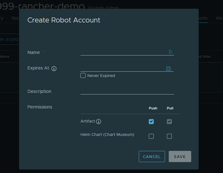 Harbor management - True Kubernetes Docs